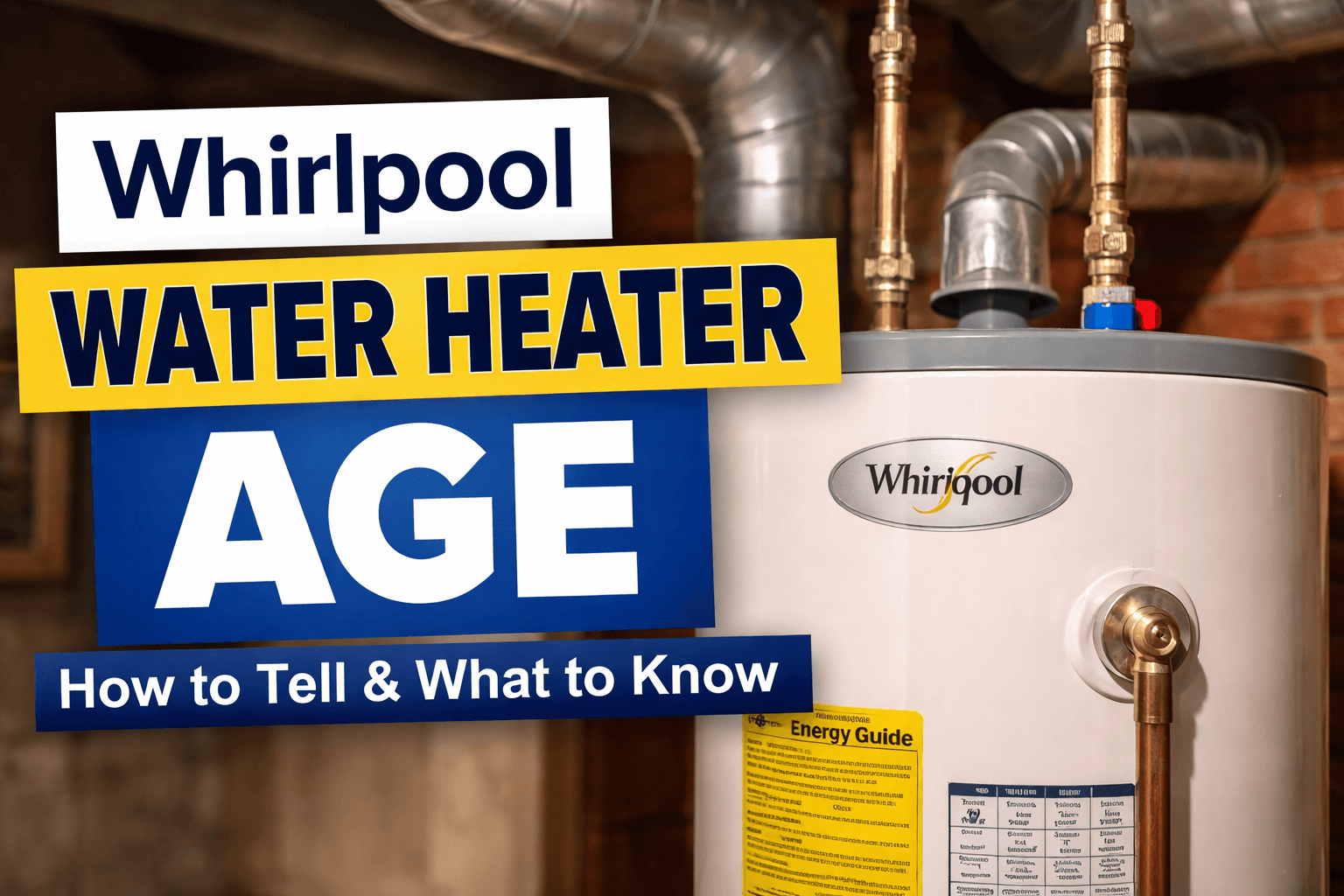 Whirlpool Water Heater Age: A Complete Guide (With Facts, Clear Steps ...
